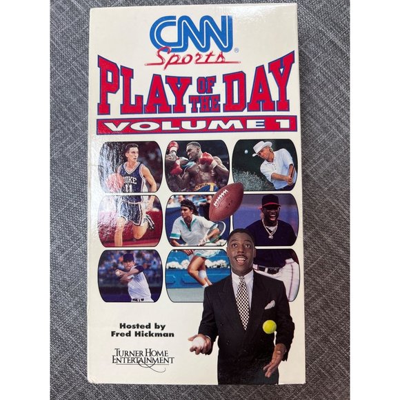 Media | Cnn Sports Play Of The Day Volume 1 Vhs | Poshmark